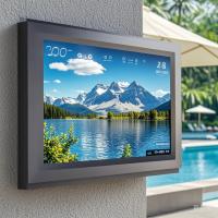 China 32 Inch IP65 Waterproof Outdoor Digital Signage 3000Nit High Brightness LCD Display for sale