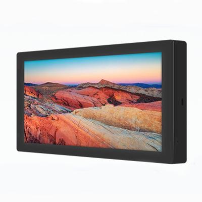 China 75 Inch 4K UHD Outdoor Digital Signage 3000cd/m² Brightness IP55 Waterproof LCD Display for sale