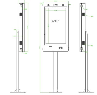 China IP67 Waterproof 2500nits High Brightness 98inch Outdoor Digital Signage Wall Mounted Display for sale