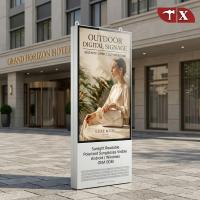China Outdoor Digital Signage Display 3000 Nits IP66 Waterproof LCD Advertising Kiosk for sale
