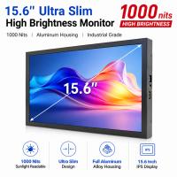 China 15.6 Inch 1000 Nits Outdoor High Brightness IPS LCD Monitor for Surveying GNSS RTK Equipment for sale