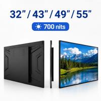 China Indoor Wall Mounted Digital Signage Display Android 11 700nits 55 Inch Commercial Advertising Screen for sale