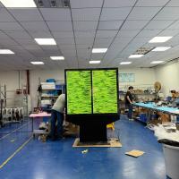 China 55-Inch Outdoor Waterproof Dual-Screen Menu Board With Sunscreen Thermal Treatment Middle East Available for sale