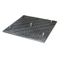 China Non Slip Equine Rubber Mat Black Color For Racecourse Tunnel for sale