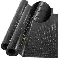 China Safety Horse Trailer Ramp Rubber Mat For Horses-Van And Truck for sale