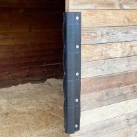 China Thickness 10mm Horse Stable Mats Safety Rubber Corner Protection for sale