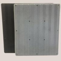 China Black Equine Pool Mats Rubber Horse Stall Mats With Q235 Steel Plate for sale
