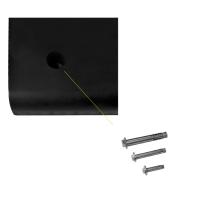 China EPDM SBR Horse Rubber Mat Solid Black 4x6 Rubber Stall Mats for sale