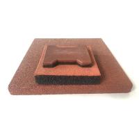 China Red EPDM Grain Interlocking Floor Mats Horse Wear Resistant Barn Rubber Paver for sale