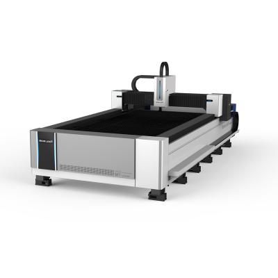 China Hot Sale 1500*3000mm China Professional Fiber Laser Supplier Low Noise Laser Cutter For Ms Metal Cutting Machine SS for sale