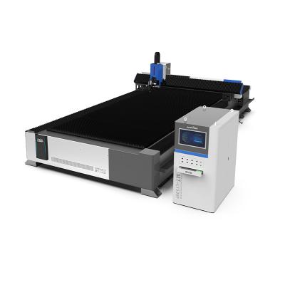 China Morning Bevel 1000w Water Cooled Metal Laser Cutting Machine For Sheet for sale