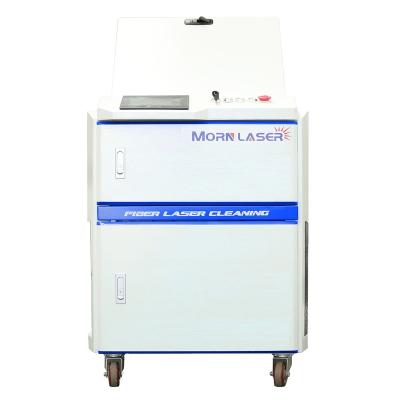 China Metal Plant 500w Rust Remove Fiber Laser Cleaning Machine for sale