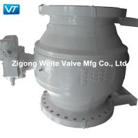 China Cast Steel Trunnion Mounted Ball Valve 30 Inch for sale