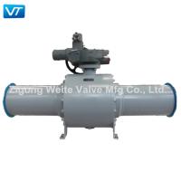 China DN15-DN1200 Electric Motorized Ball Valve Fully Welded For Natural Gas for sale