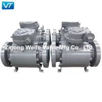 China Forging LF2 Trunnion Mounted Ball Valve for sale