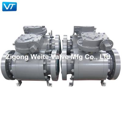 China Forging LF2 Trunnion Mounted Ball Valve for sale