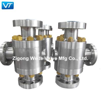 China Duplex 10000 Psi Ball Valve Stainless Steel F51 Body 410 STL for sale
