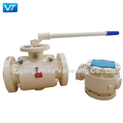 China OEM Forging High Preesure Floating Ball Valve With Lever API 6D Certification for sale