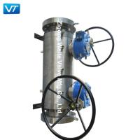 China DBB Gear Operated Ball Valve for sale