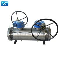 China DBB Gear Operated Ball Valve for sale