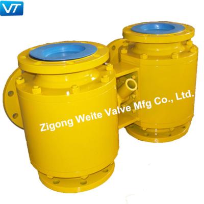 China ASME Flange Floating Ball Valve for sale