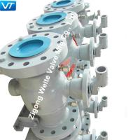 China Fully Welded 16 Inch Ball Valve Flanged Bonnet Combined Seal for sale