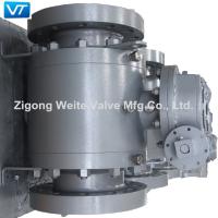 China Forged High Pressure LF2 Ball Valve Trunnion Mounted API 598 for sale