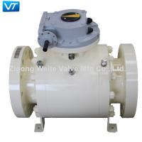 China Steel Forging Trunnion Mounted Ball Valve Upstream Seal Two-Way Valve for sale