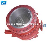 China ASME B16.10  Carbon Steel Flanged Ball Valve WCB Big Size 30 Inch for sale