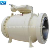 China High Pressure PN 16Mpa Trunnion Mounted Ball Valve Forged Steel for sale