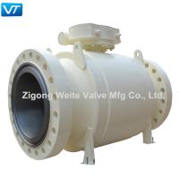 China High Pressure PN 16Mpa Trunnion Mounted Ball Valve Forged Steel for sale