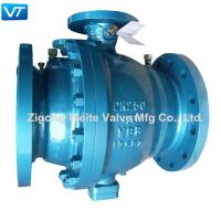 China ISO5211 Carbon Steel Flanged Ball Valve API Standard API 6D API 598 for sale