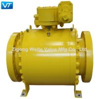 China LF2 Forged Steel Pipeline Ball Valve Trunnion Mounted Split Body for sale