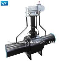 China Extended Stem Class 2500 Ball Valve API 607 For Long Distance Transmission for sale