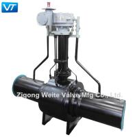 China Extended Stem Class 2500 Ball Valve API 607 For Long Distance Transmission for sale