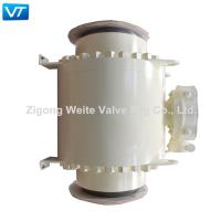 China Class 900 Pipeline Ball Valve API6D 30 Inch Trunnion Style Bare Stem for sale