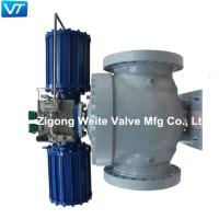 China 24In WCB Top Entry Ball Valve Online Maintenance Pneumatic Operated Industrial for sale
