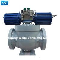 China 24In WCB Top Entry Ball Valve Online Maintenance Pneumatic Operated Industrial for sale