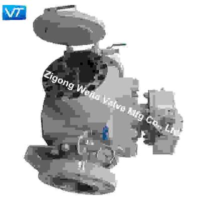 China Top Entry Pigging Ball Valve Pig Launching Receiving Piggable Valve for sale