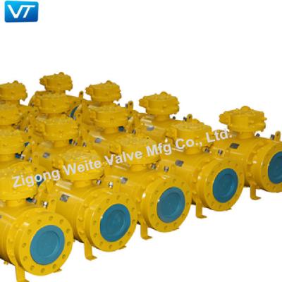 China WCC Carbon Steel Ball Valve API 6D 600LB for sale