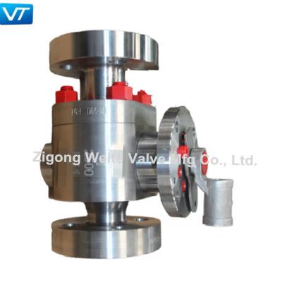 China Stainless Steel F51 Ball Valve 2500LB Anti Static API 6FA API 607 Fire Safe for sale