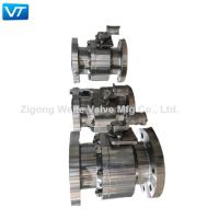 China Quick Switch F316L SS 4 Inch Ball Valve Class 300 Small Fluid Resistance for sale