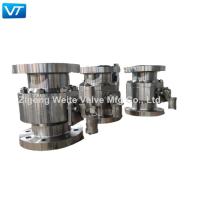 China Quick Switch F316L SS 4 Inch Ball Valve Class 300 Small Fluid Resistance for sale