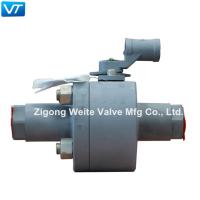China 300lb Full Bore And Reduced Bore Ball Valve 1x3/4 Inch ASTM A105N for sale