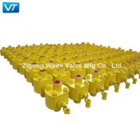China Soft Sealing F316 Ball Valve Forged Steel RPTFE Seat Anti Static for sale