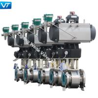 China F316L 304SS Pneumatic Actuator Ball Valve 4