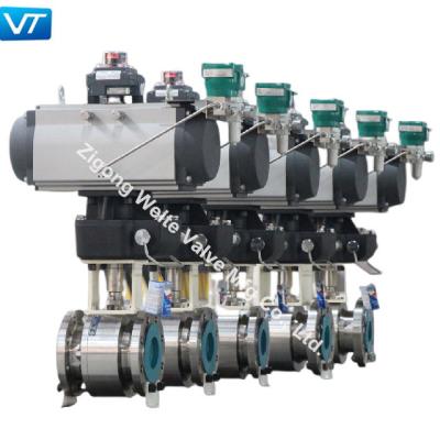China F316L 304SS Pneumatic Actuator Ball Valve 4