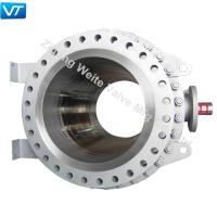 China VT Petrochemicals Trunnion Mounted Ball Valve Large Ball Valve Flange Connected for sale