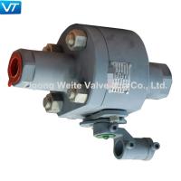 China 1×0.75'' Pipeline Ball Valve Reduced Bore Floating Ball Valve For Industry for sale