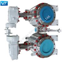China 300LB 6 Inch Stainless Steel Ball Valve Soft Sealing PEEK Seat Ball Valve for sale